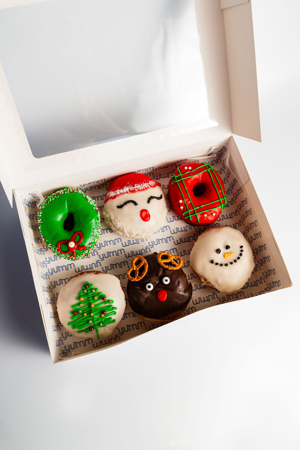 Christmas themed Doughnuts | Veganyumm Bakehouse